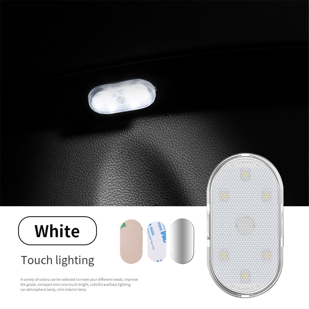 Car Reading Light Rechargeable Magnetic LED Auto Styling Night Light ...