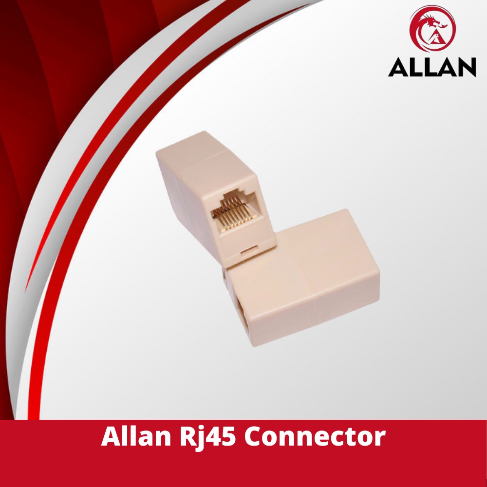 ALLAN RJ45 cable connector, LAN cable, UTP network, laptop computer ...