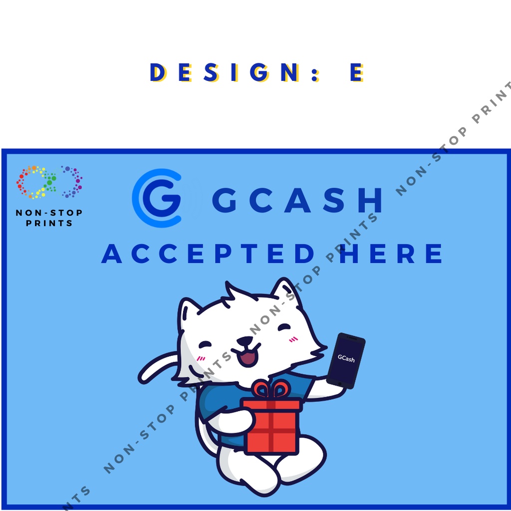 GCASH PAYMAYA SIGNAGE (CASH IN & CASH OUT SINTRABOARD) LOAD STANDEE A5 ...