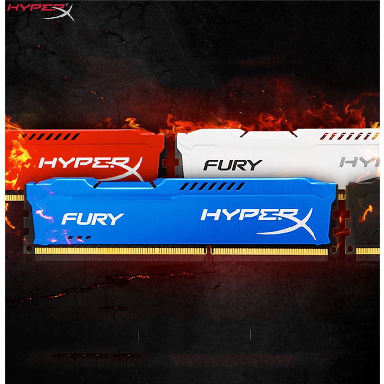 【24h Ship】Kingston HyperX FURY DDR3 RAM 4GB 8GB 1866MHz 1600MHz Desktop Memory 240 Pins DIMM 1 ...