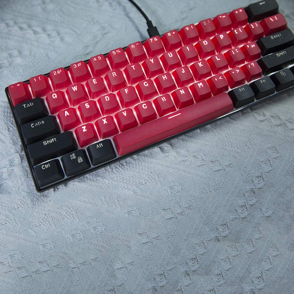 Keycap,Topwang 61 PBT keycaps Specials event Keycaps, backlit two-color ...