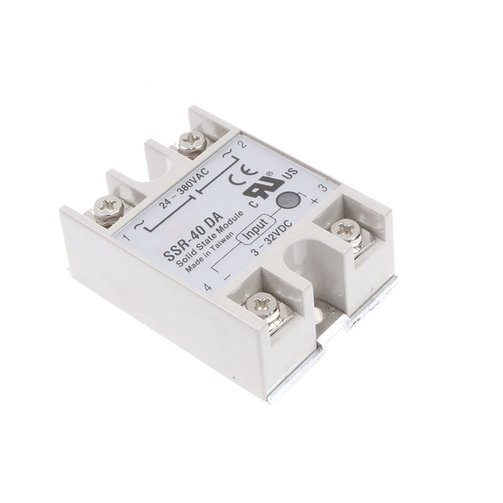 WANTLAB SSR-40DA SOLID STATE RELAY DC CONTROLLED AC - SINGLE PHASE ...