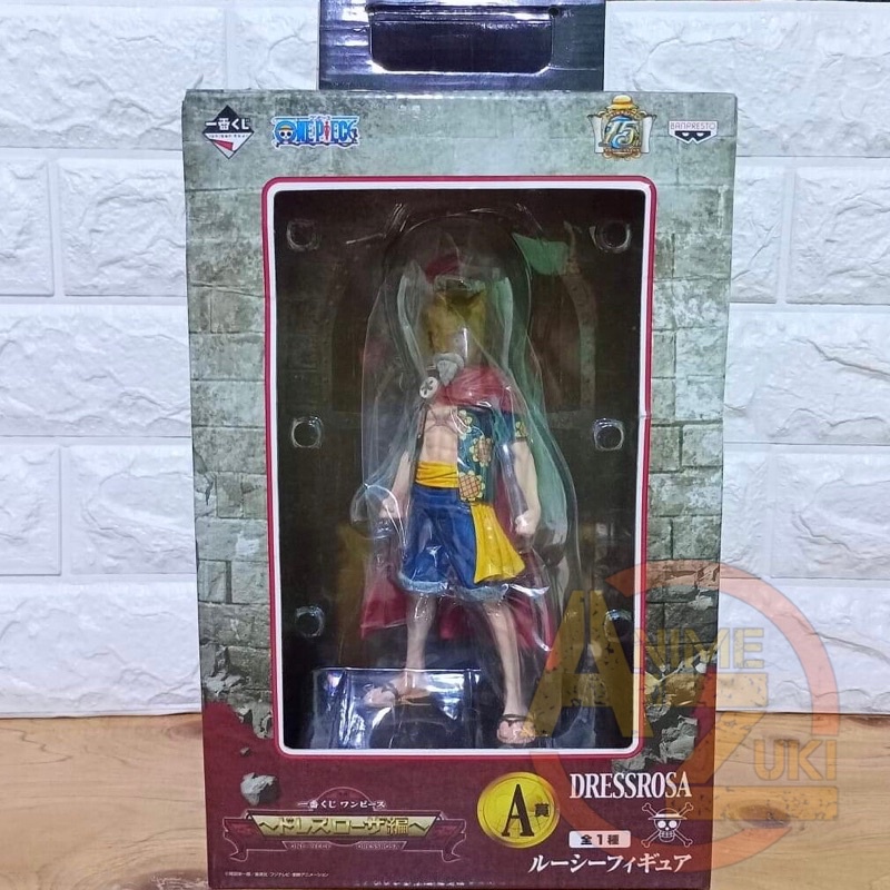 BANPRESTO IK ONE PIECE DRESSROSA Prize A Lucy - Luffy Figure | Shopee ...