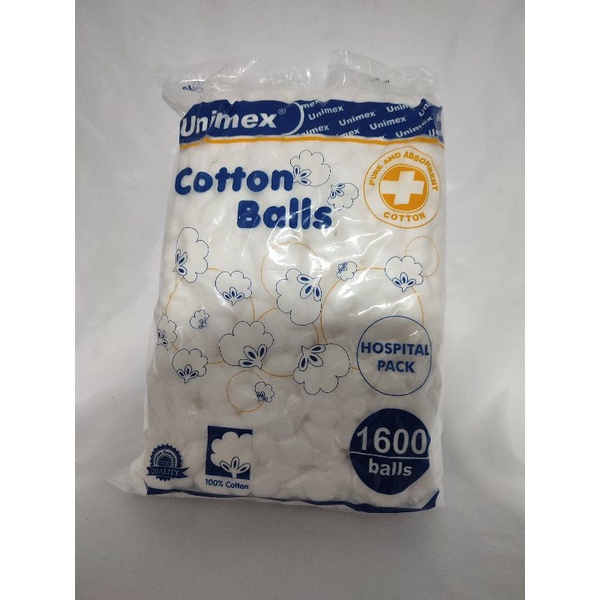 Cotton Balls | Tender Soft / Unimex (1000 Balls) | Shopee Philippines