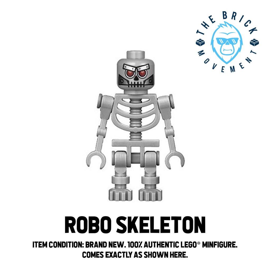 LEGO® THE LEGO® MOVIE Robo Skeleton Minifigure | Shopee Philippines