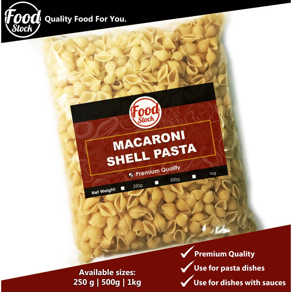 Macaroni Shell Pasta (250g, 500g, 1kg) | Shopee Philippines