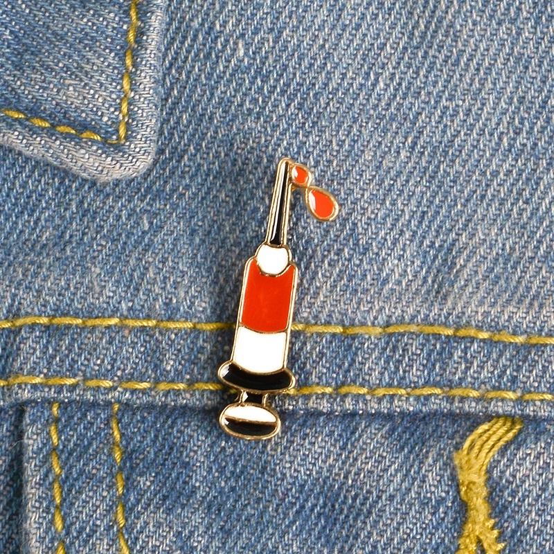 Injection Blood Syringe Pins Brooches Medical Doctor Nurse Equipment ...