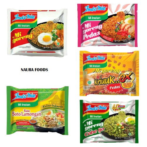 CRISPY INDOMIE SPICY INDOMIE/ GREEN CHILI INDOMIE/ SOTO LAMONGAN ...