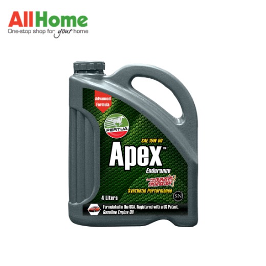 LS Pertua Apex Engine Oil Synthetic Gas 1Gallon | Shopee Philippines