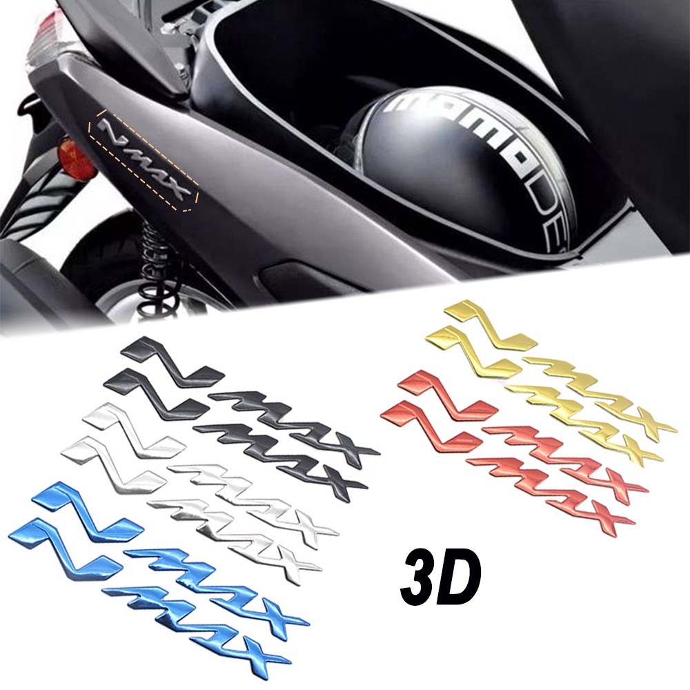 NMAX Tank Emblem Stickers For Yamaha N MAX N-MAX 155 250 400 Motorcycle ...