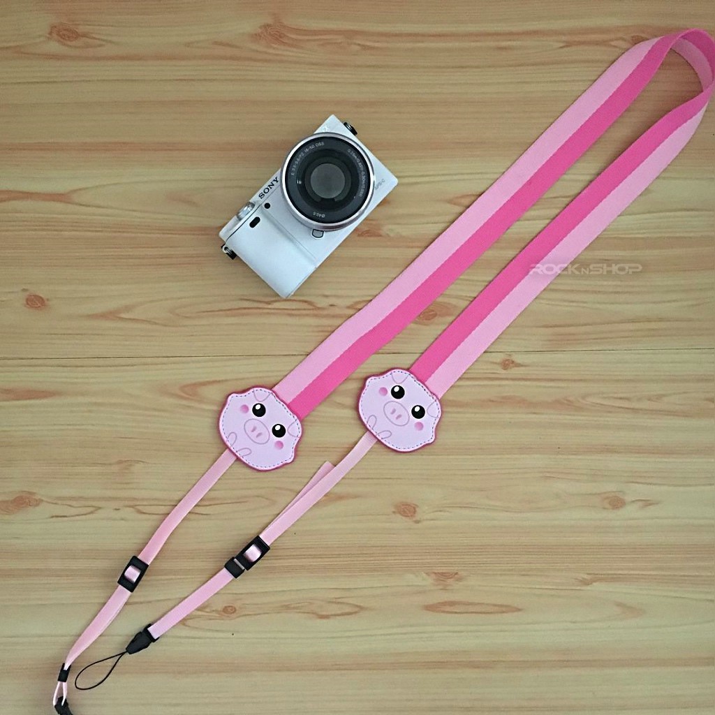 Cartoon Pig Camera Strap for DSLR Mirrorless Camera | Shopee Philippines