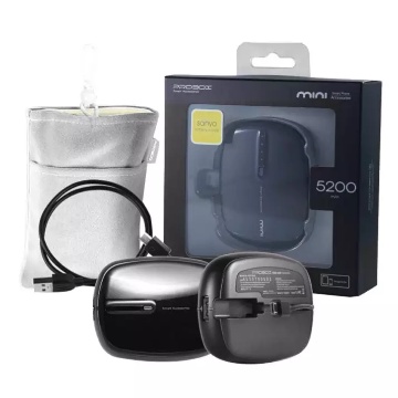 Probox HE2-52U2 5200mAh Japan Sanyo Battery Mini Power Bank (Black ...