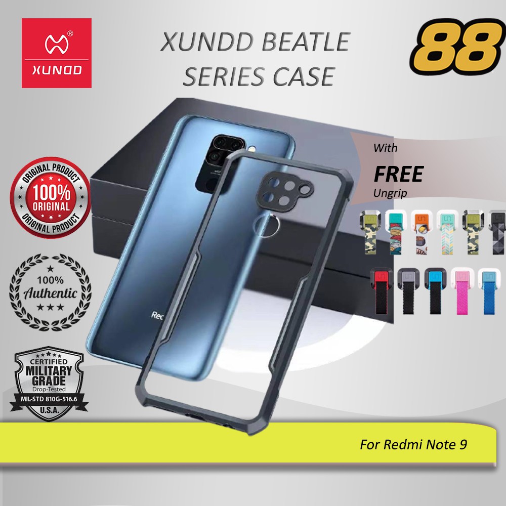 Xiaomi Redmi Note 9 Case Xundd Beatle Series Shockproof Case | Shopee Philippines