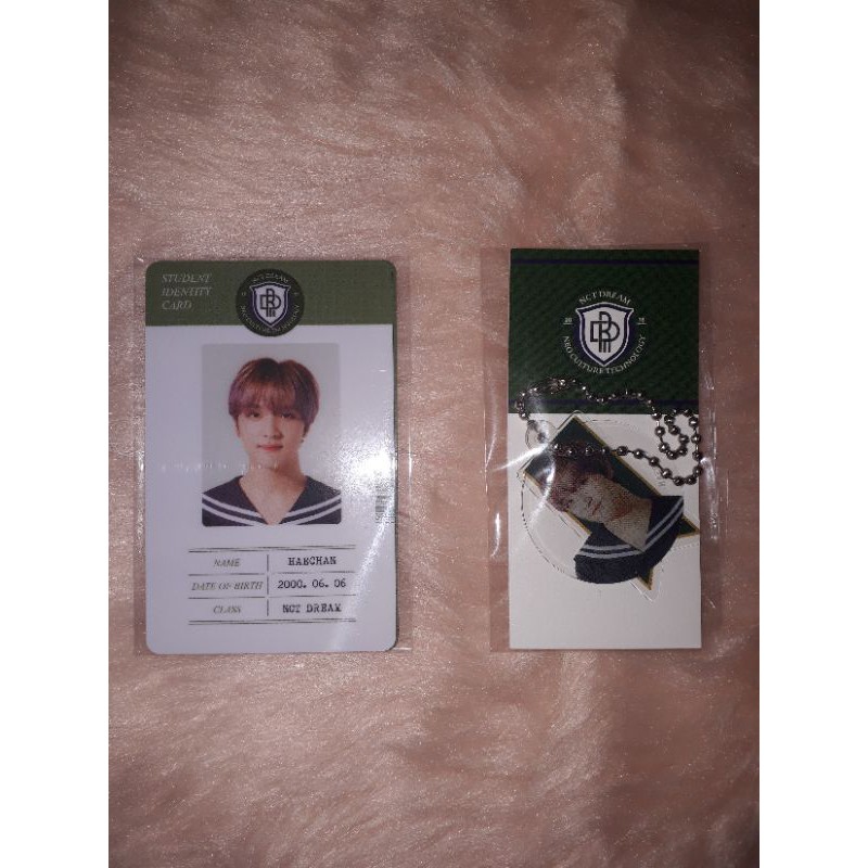 NCT DREAM HAECHAN Back To School Kit- ID PHOTO, STUDENT ID CARD ...