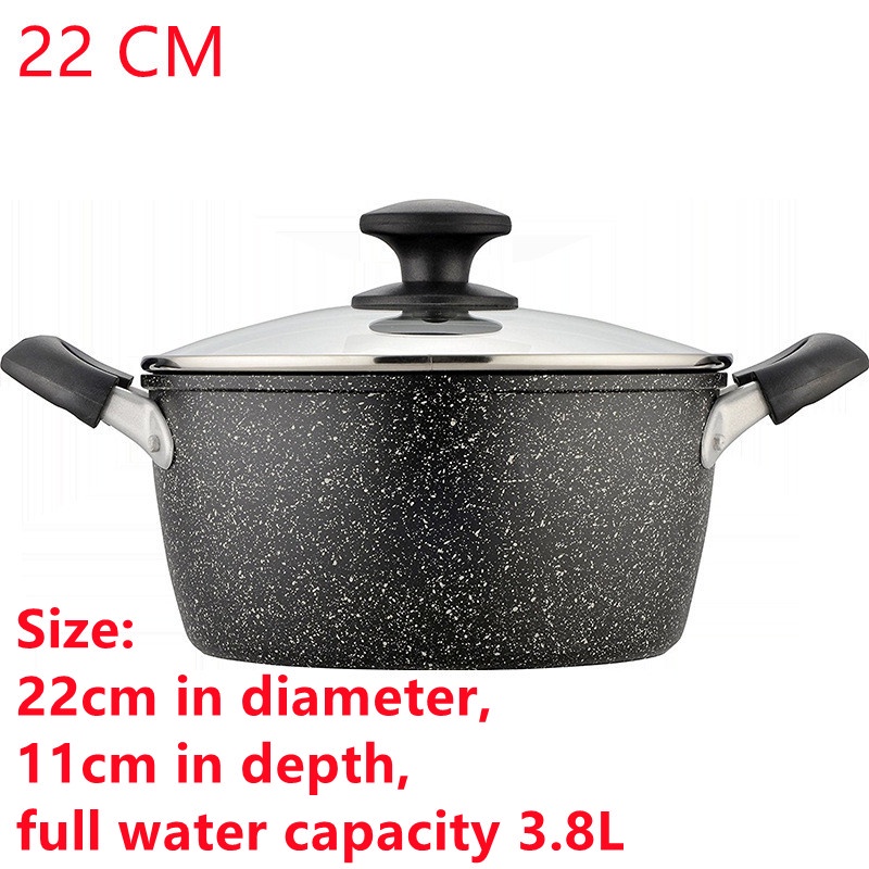 Maifan Stone Non Stick Soup Pot Kitchen Cooking Non-Stick Pots | Shopee ...