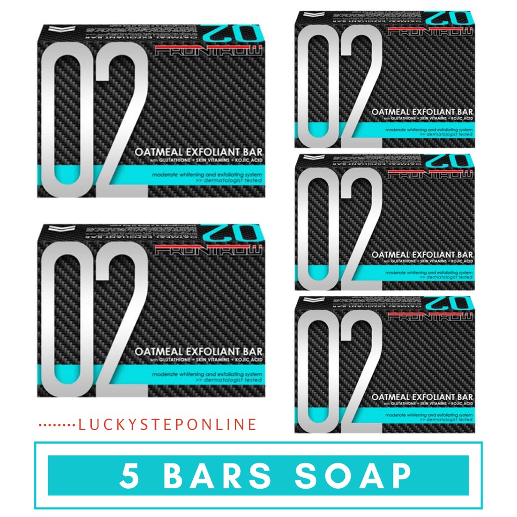 Frontrow Skin whitening soap 01 (5 Bars) | Shopee Philippines