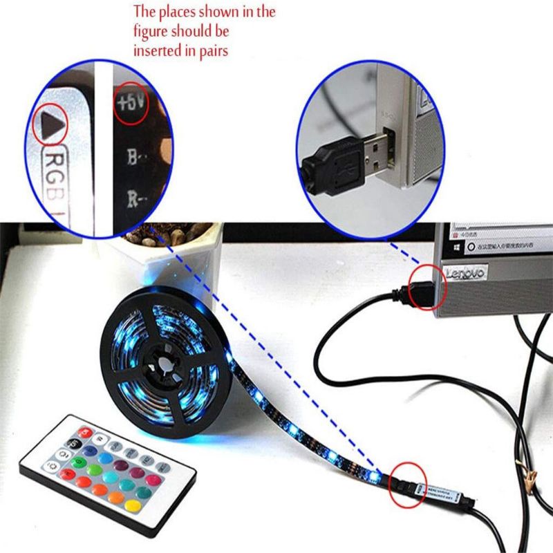 GBKOF Usb Led Strip Lights USB SMD 5050/2835 Led Light Strip SMD DC5V ...