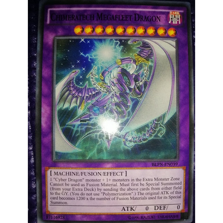 Chimeratech Megafleet Dragon Yugioh [CLASS A] | Shopee Philippines