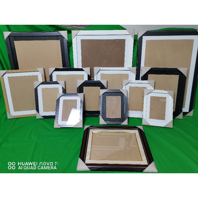 Wall Decor/Picture Frame made of polystyrene plastic with glass. 4r, 5r ...