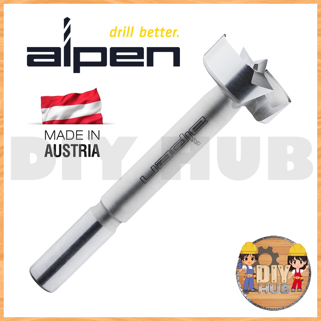 ALPEN Continuous Rim Forstner Bit 20mm | Shopee Philippines