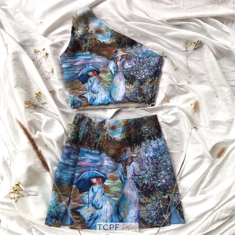 Venus Cut Top and Skirt Terno (ALEXA & CAMILA) - TCPF: BASICS | Shopee ...