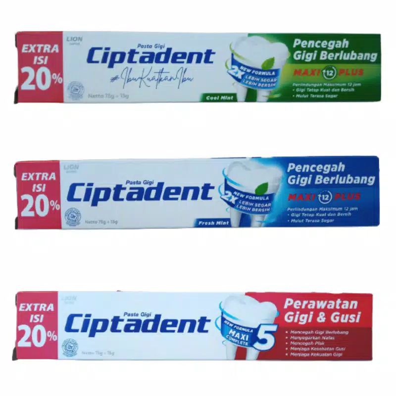 Ciptadent Toothpaste 75g | Shopee Philippines