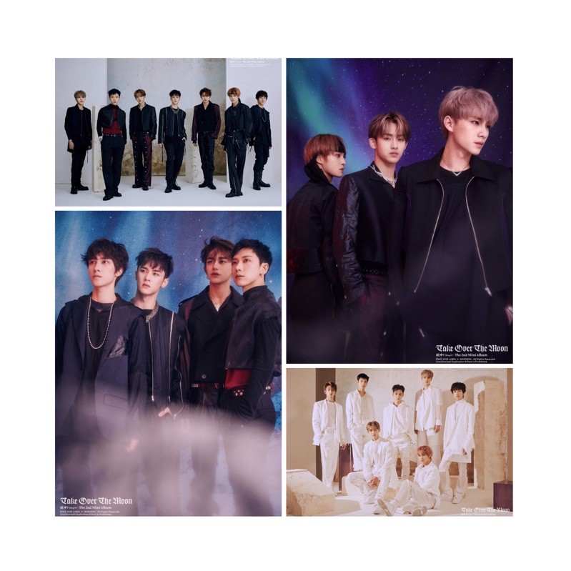 WayV Take Over The Moon Unofficial Photocard Set Group / Member ...
