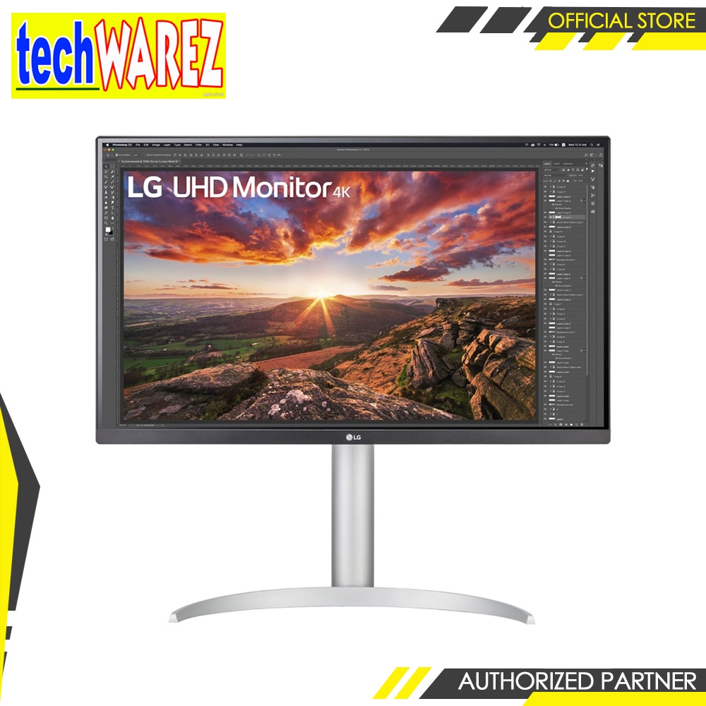 LG 27up850 W Monitor 27 Inch Ultrafine Uhd 4k Resolution Ips Panel With ...