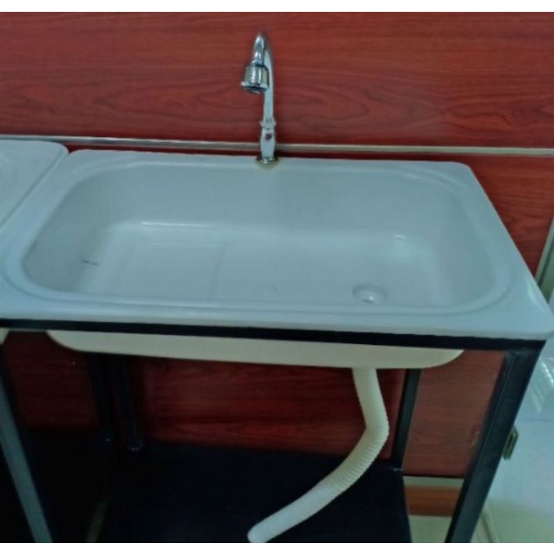 AMAZON PLASTIC SINK | PLASTIC KITCHEN SINK HEAVY DUTY PLASTIC 24"x16" x ...