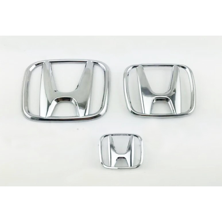 1 x ABS HONDA Logo Auto Car Front Rear Trunk Emblem Badge Sticker Decal ...