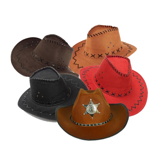 Cowboy Hat Topi Cowboy Wild West Western Cowgirl Hat | Shopee Philippines