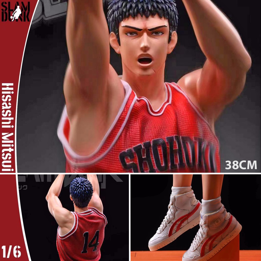 ZX Studio SlamDunk Mitsui Hisashi Resin Statue Basketball Player ...