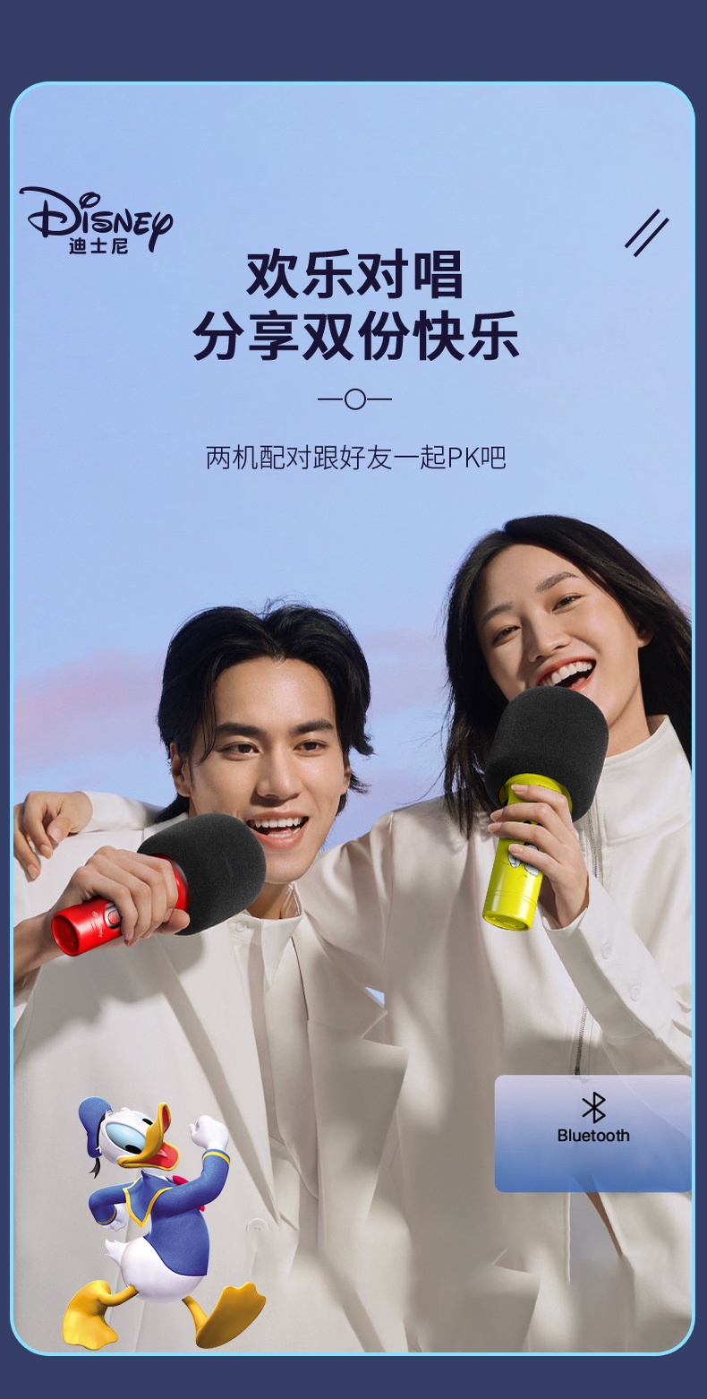 Disney Mickey Mouse Portable Mini Wireless Bluetooth Condenser ...