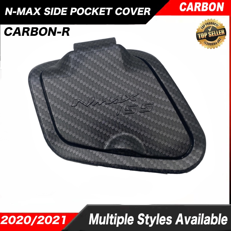 SpeedMOT Carbon Side pocket cover For NMAX 2020/2021 volt compartment ...