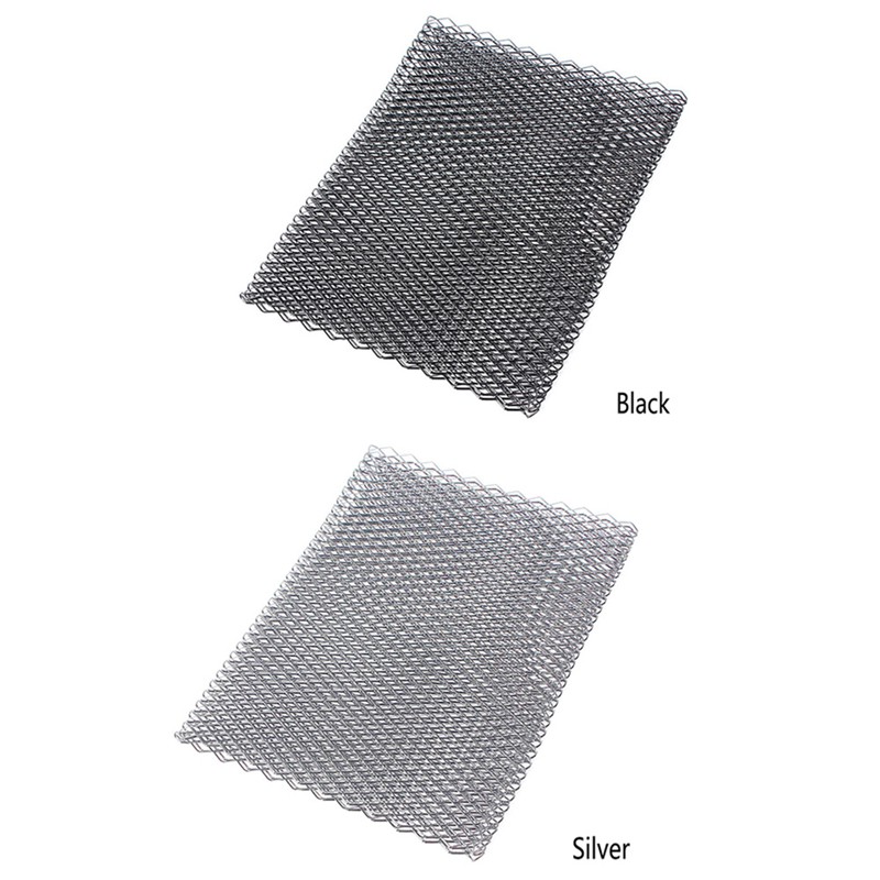OM | 40" Grille Net Universal Aluminium Racing Mesh Vent 100cm 33cm ...