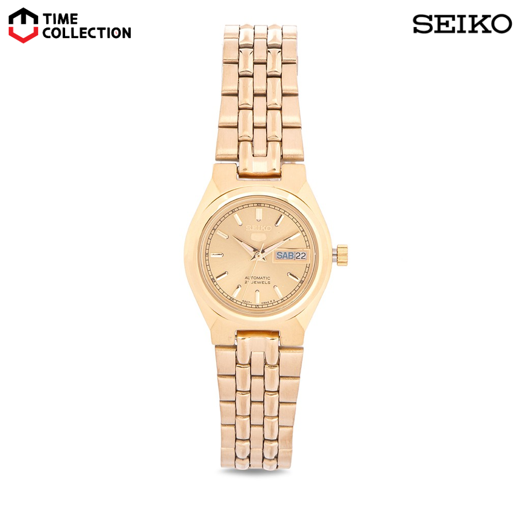 Seiko 5 Sports SYMA04K1 Automatic Stainless Steel Strap Watch For Women ...
