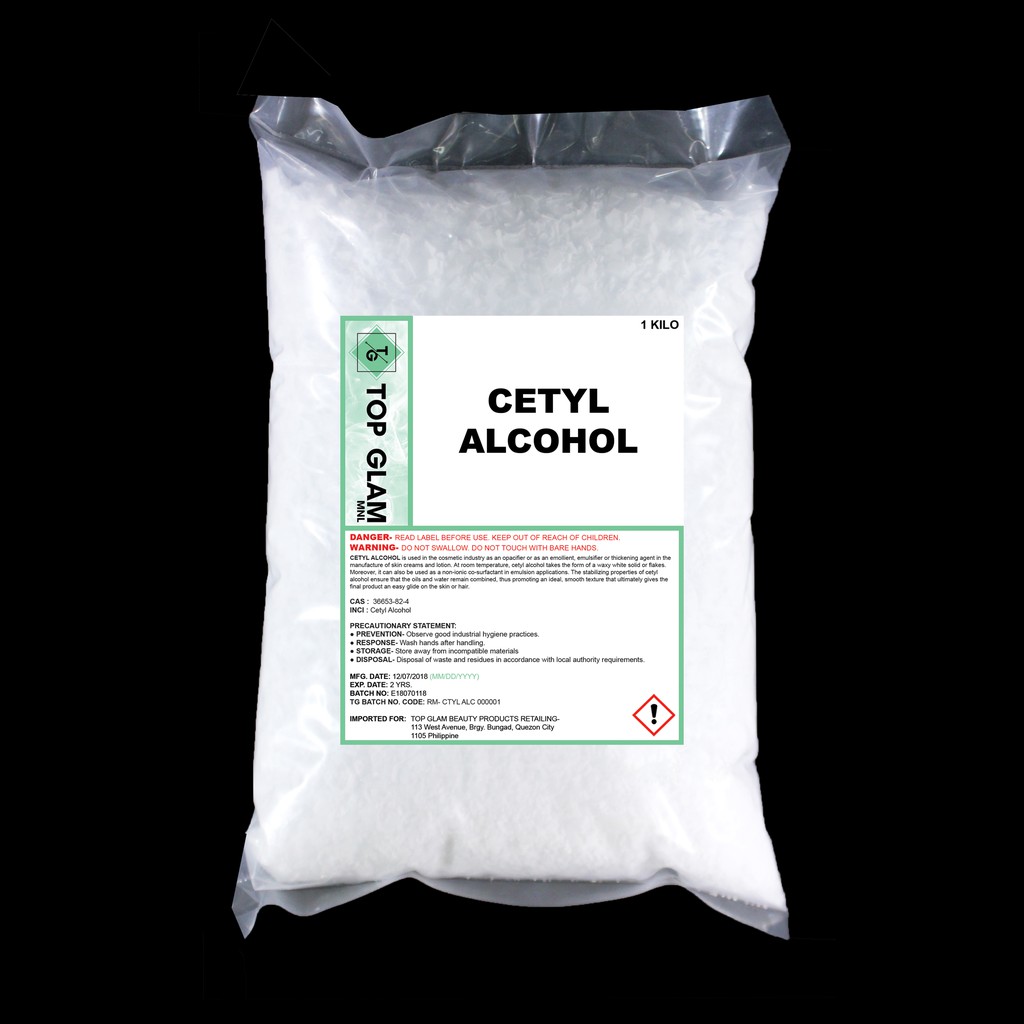 Cetyl Alcohol: Cosmetic use (1 Kilogram) | Shopee Philippines