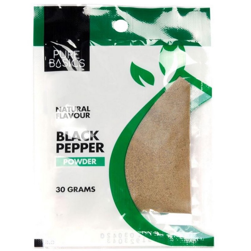 Pure Basics Black Pepper Powder 30g | Shopee Philippines