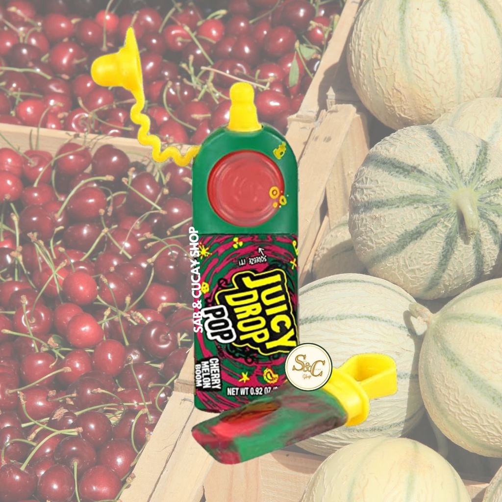 Juicy Drop Pop Sweet Lollipops Candy with Sour Liquid | Shopee Philippines