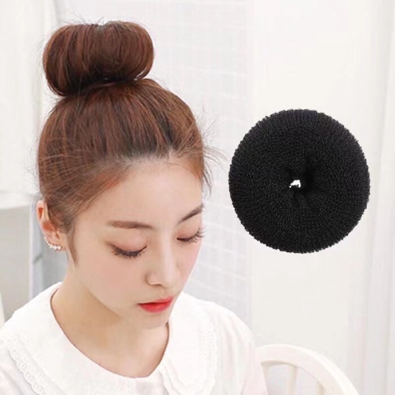 Women Magic Shaper Donut Hair Ring Bun Fashion Hair Styling Tool ...