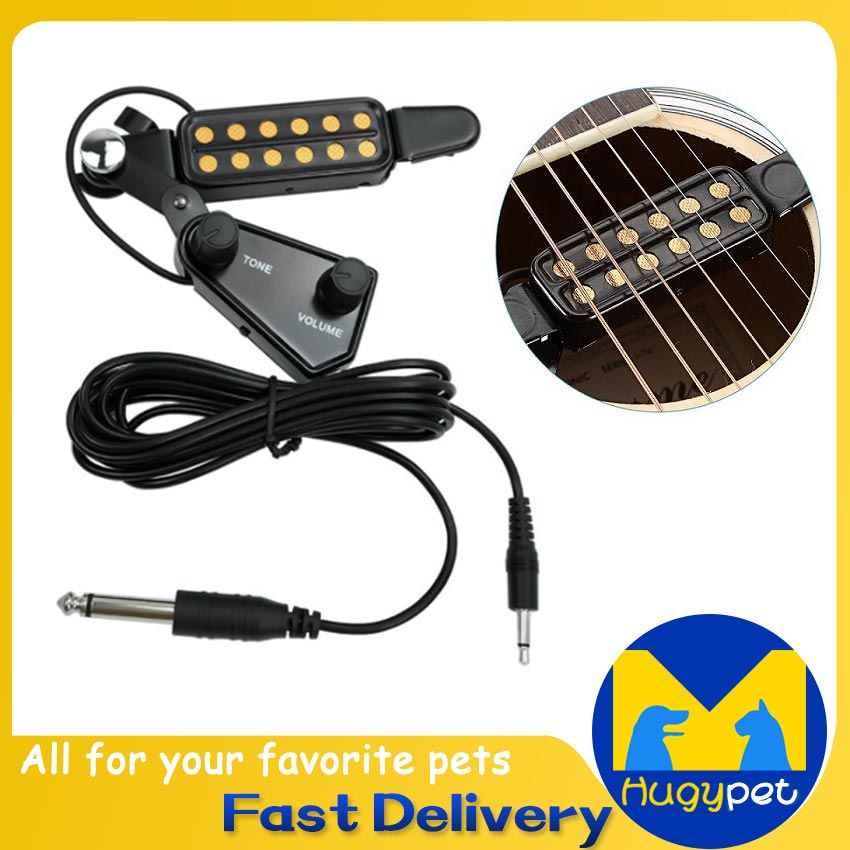 Acoustic Guitar Pick up P-011 Adjustment Volume Pickups Folk Guitar ...