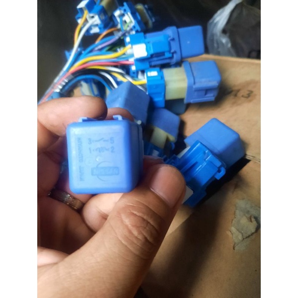 Original nissan 4 pin relay with socket 2hand 12V | Shopee Philippines