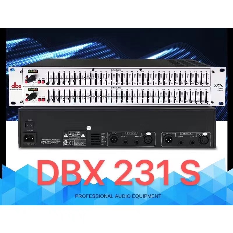 DBX 231S Dual 31- Band Graphic Equalizer | Shopee Philippines