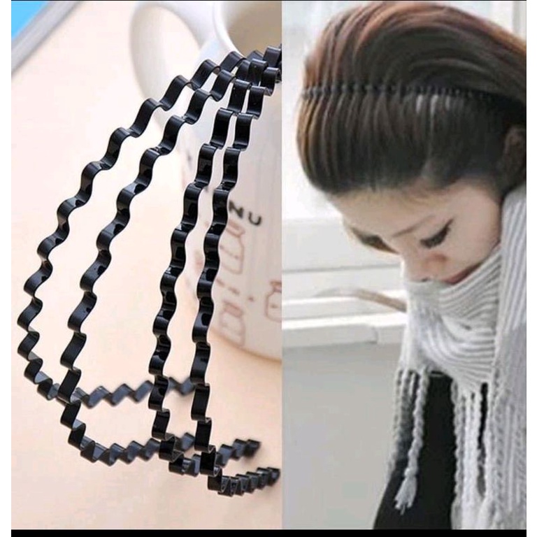 Korean style Sirkam iron wire headbands for men and women | Shopee ...