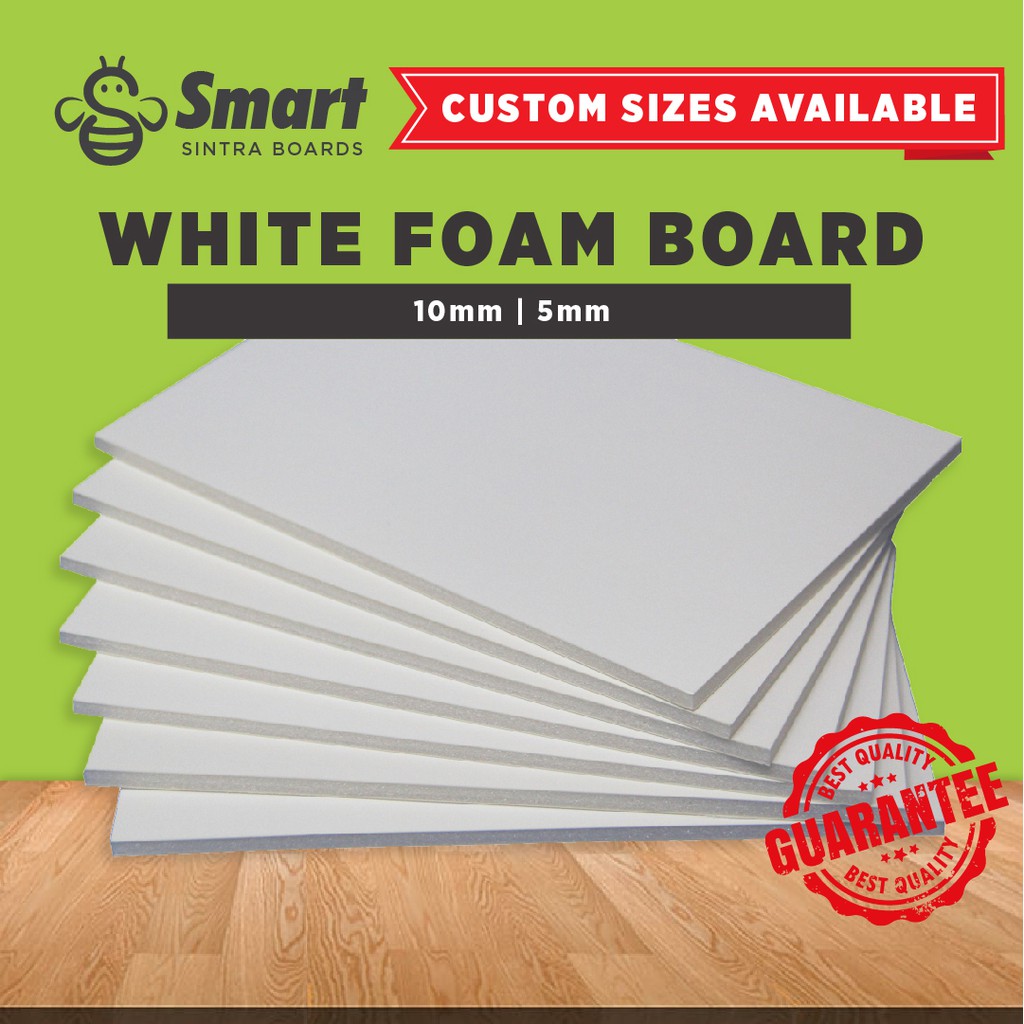 FOAM BOARD WHITE - A0, A1, A2, A3, ETC - BIG CUSTOM SIZE AVAILABLE ...