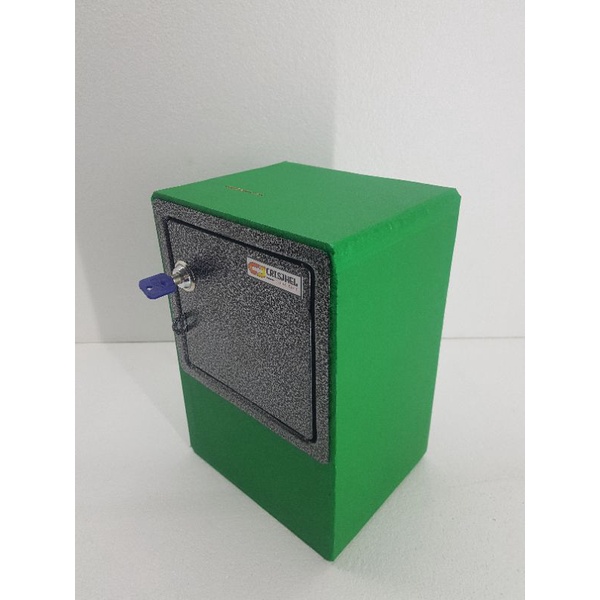 BIG-GREEN Alkansya Vault & Multipurpose Safety Box (Classic Edition ...