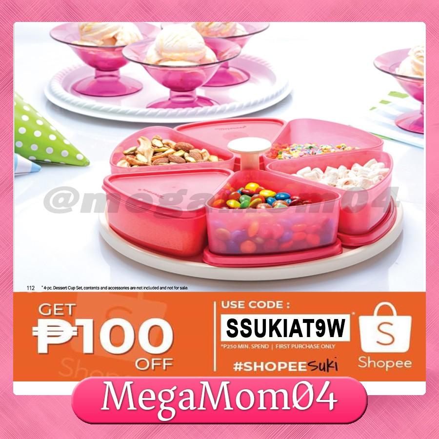 Tupperware Modular Carousel Set food server serviceware food storage ...