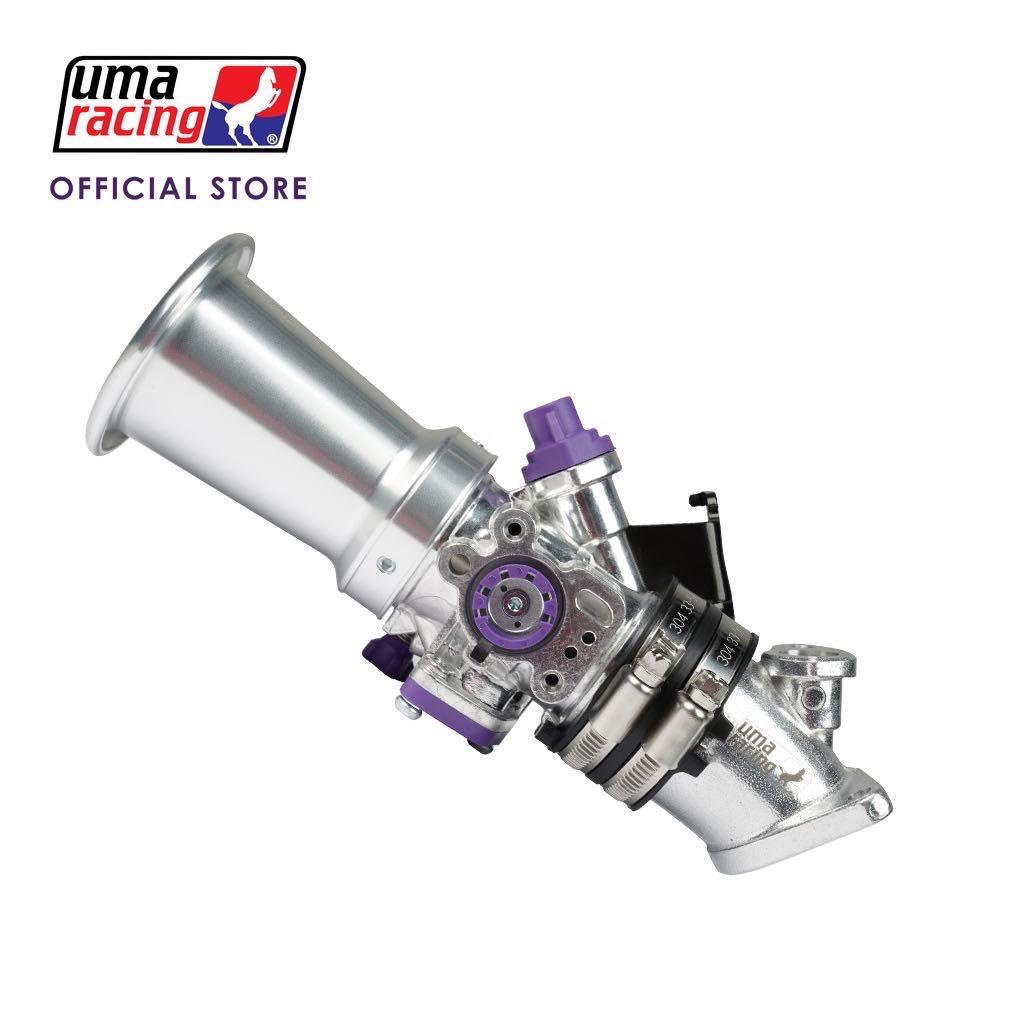 Y15ZR Y15 UMA RACING THROTTLE BODY TROTEL TB CNC FULL SET (32MM / 34MM ...