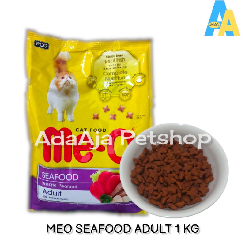 Meo Seafood CAT FOOD 1kg | Shopee Philippines