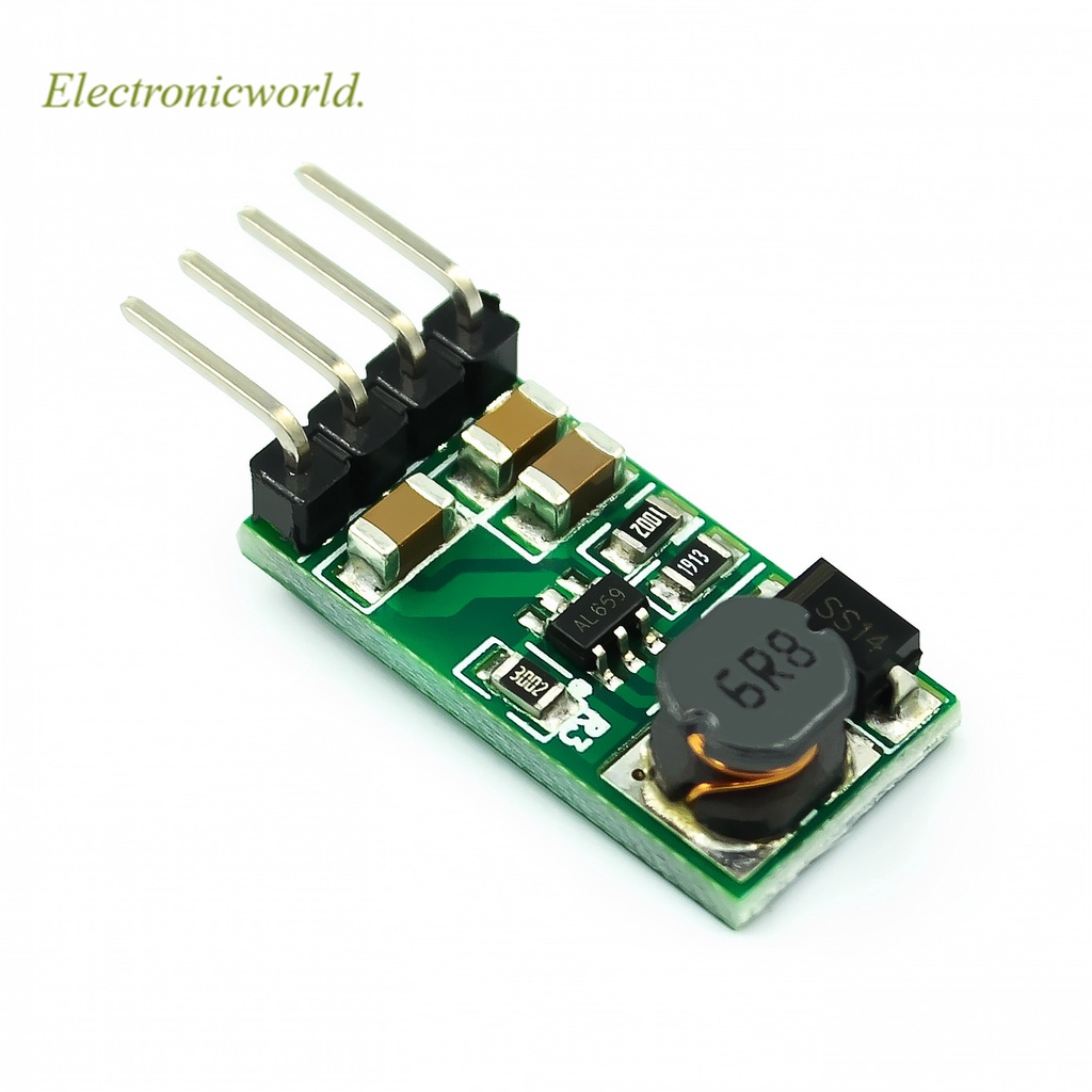 Mini DC-DC 3.3V 3.7V 4.5V 5V to 12V Step Up Boost Converter Module for ...
